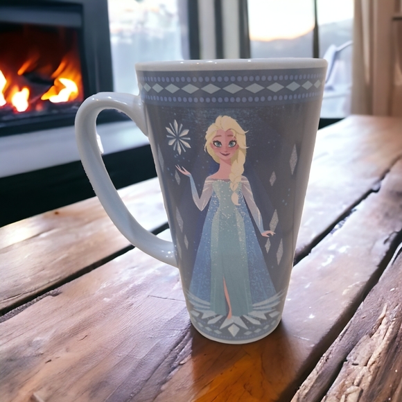 Disney | Dining | Disney Parks Frozen Th Anniversary Latte Coffee Mug ...